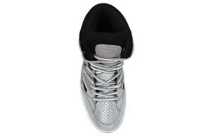 Gucci Basket High-top Sneakers - Silver/black