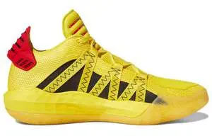 Adidas Dame 6 "hot Rod" Sneakers - Yellow/red