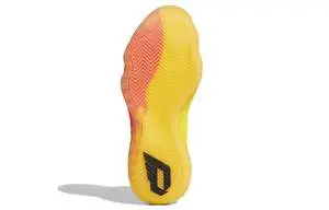 Adidas Dame 6 "hot Rod" Sneakers - Yellow/red