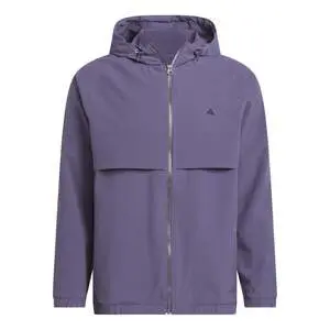 Adidas Go-to Full-zip Hooded Windbreaker - Preloved Violet