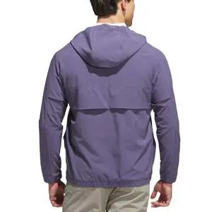 Adidas Go-to Full-zip Hooded Windbreaker - Preloved Violet
