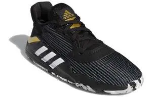 Adidas Pro Bounce 2019 Low Athletic Sneakers - Black