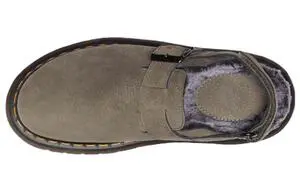 Dr. Martens Jorge Ii Faux Fur Lined Nubuck Slingback Mules