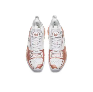 ANTA Shock Wave 5 Pro Championship Sneakers - White/copper