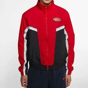 Nike Throwback Basketball Jacket - Redblack