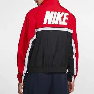 Nike Throwback Basketball Jacket - Redblack