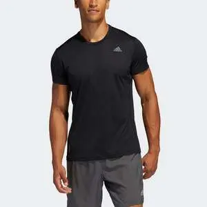 Adidas Run It Tee Logo - Black