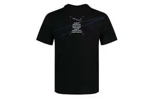 Nike Alphabet Printing Casual Loose Round Neck Short Sleeve