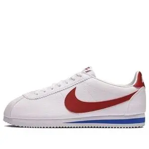 Nike Nike Cortez Leather Low Top Sneakers White/red