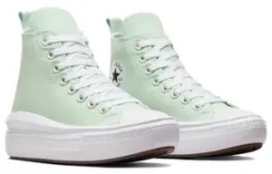CONVERSE Chuck Taylor All Star Move Platform High Top Sneakers - Green/white/black