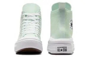 CONVERSE Chuck Taylor All Star Move Platform High Top Sneakers - Green/white/black