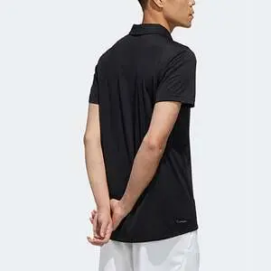 Adidas Training Sports Short-sleeve Polo Shirt - Black