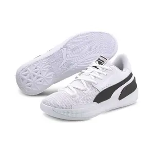 PUMA Clyde Hardwood Team Sneakers - White/black