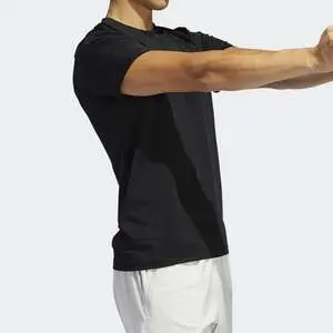 Adidas Kenta Rise Tee Sports Short Sleeve - Black