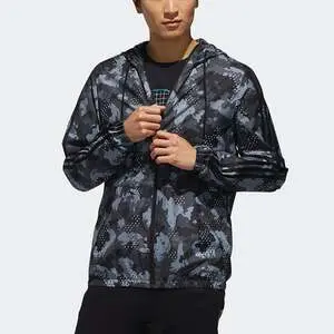 Adidas Camouflage Hooded Casual Jacket