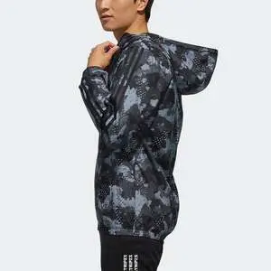 Adidas Camouflage Hooded Casual Jacket