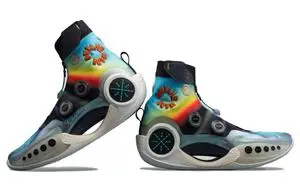 LI-NING Way Of Wade Infinity High-top Sneakers - Blue/black/red