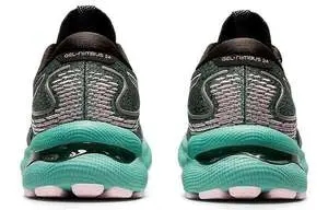 Asics Gel-nimbus 24 Running Shoe - Black/green