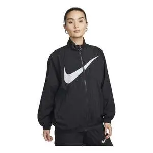 Nike Essential Woven Jacket - Black/white