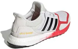 Adidas Ultraboost Dna 'grey Lush Red' Sneakers - Grey/red