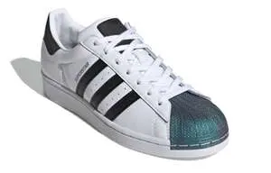 Adidas Superstar Iridescent Toe Sneakers - White/black/blue