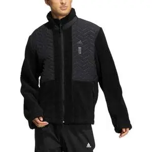 Adidas Logo Full Zip Fleece Jacket