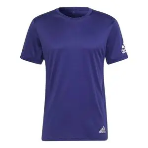 Adidas Short Sleeve Crewneck T-shirt With Shoulder Logo - Multi-color
