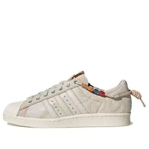 Adidas Originals Superstar 80s Sneakers - White/brown