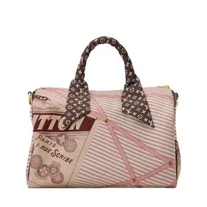 LOUIS VUITTON Speedy Soft 30 - Beige/pink