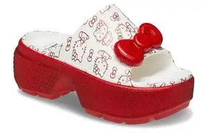 CROCS X Hello Kitty Stomp Slides