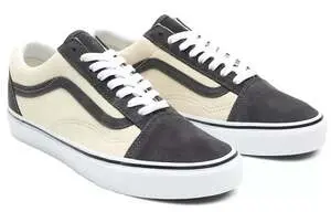 VANS Old Skool Suede Sneakers - Gray/white