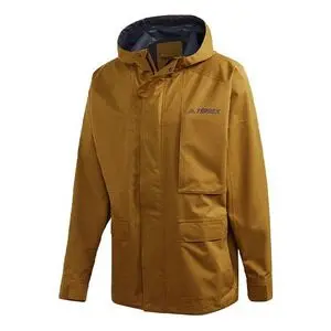 Adidas Xplr 2.5l R.r J Hooded Jacket - Yellow