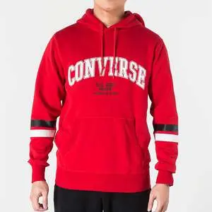CONVERSE Collegiate Text Pullover Hoodie