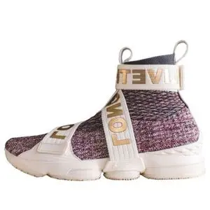 Nike Kith X Lebron Lifestyle 15 'stained Glass' Sneakers - White/gold