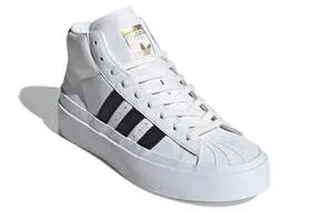 Adidas 424 X Pro Model Mid Top Sneakers - White