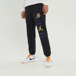 JORDAN Nba Courtside Statement Edition Los Angeles Lakers Bundle Feet Sports Long Pants - Black