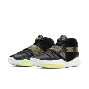 Nike Kyrie 6 'n7 Standing Rocks' High Top Sneakers - Black