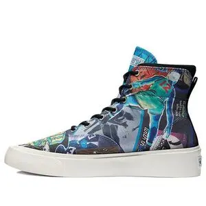 CONVERSE Skid Grip High Top "beat The World" Sneakers