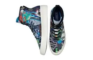 CONVERSE Skid Grip High Top "beat The World" Sneakers