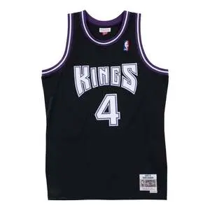 Mitchell & Ness Sacramento Kings Chris Webber 2000/01 Road Swingman Jersey - Black/multi-color