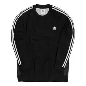 Adidas Originals 3-stripes Knit Crew - Black