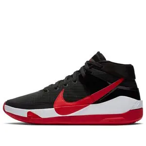 Nike Kd 13 Ep "bred" Mid-top Athletic Sneakers - Black/red