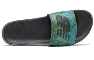 NEW BALANCE 200 Slides - Black/green