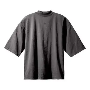 Yeezy Ss22 Logo No Seam Tee 'dark - Grey