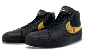 Nike X Supreme Zoom Sb Blazer Mid Qs Snakeskin