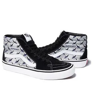 VANS Supreme X Sk8-hi Pro "diamond Plate Grey - Black