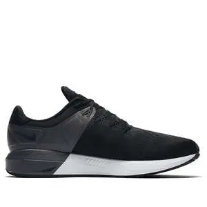 Nike Zoom Structure 22 Athletic Sneakers - Black/white-gridiron