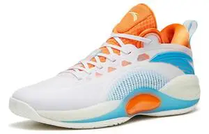ANTA Cement Bubble 3 Sneakers - White/blue/orange