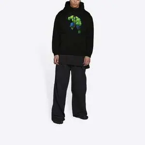 Balenciaga X Marvel Hulk Hoodie - Black