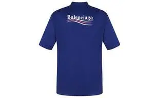 Balenciaga Political Campaign T-shirt Large Fit - Blue